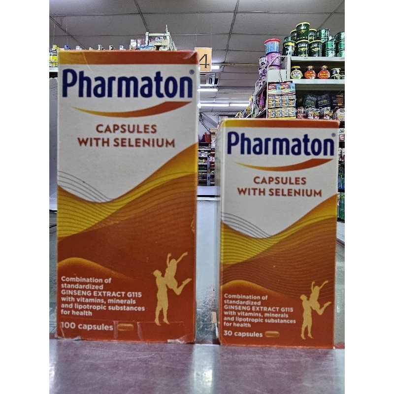 Pharmaton Capsules With Selenim 100's ;Exp'02 To 09-2026 | Shopee Malaysia