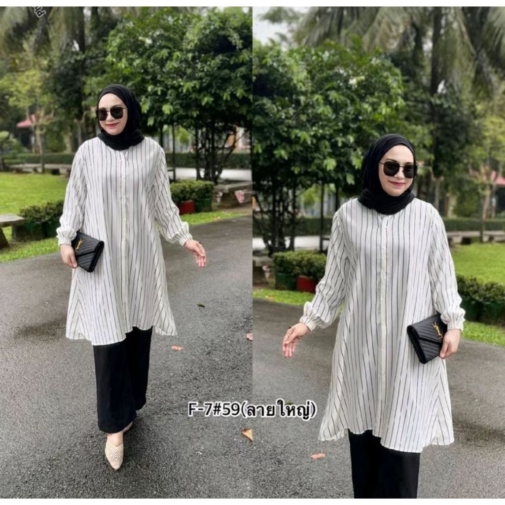 MATILDA BLOUSE LABUH MUSLIMAH Wanita | Shopee Malaysia