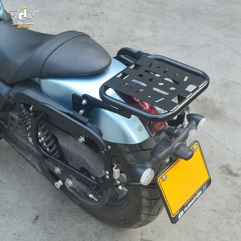 QJMOTO SRV250 tail rack, tail wing, rear back motorcycle QJ300-12 rear trunk bracket | Shopee ...