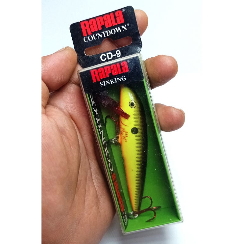RAPALA COUNTDOWN CD09 - BHO (BLEEDING HOT OLIVE) | Shopee Malaysia