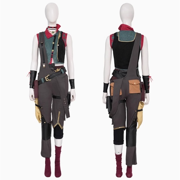 LOL League of Legends Arcane Season 2 Jinx Powder Cosplay Costume ...