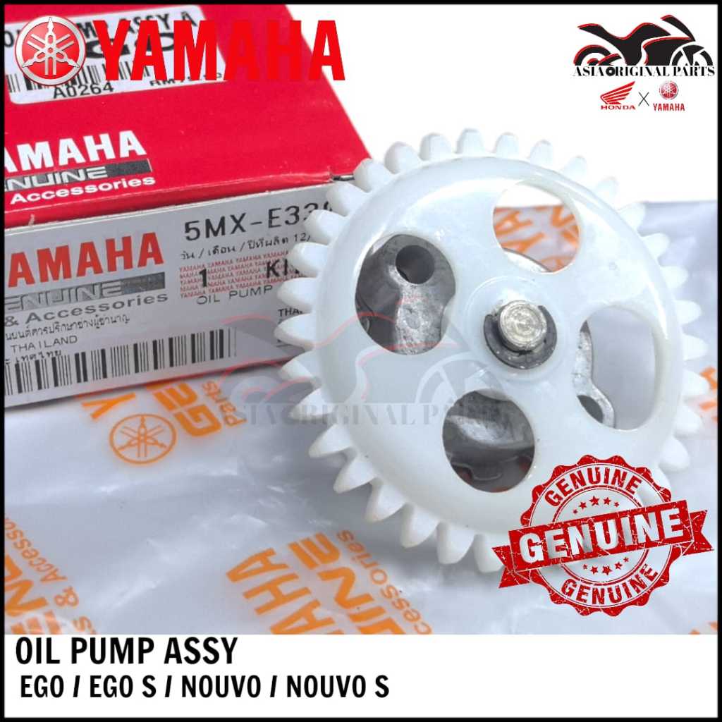 ORIGINAL THAILAND YAMAHA EGO EGO S NOUVO NOUVO S OIL PUMP ASSY 5MX-E3300-00 EGO EGOS NOUVOS ...