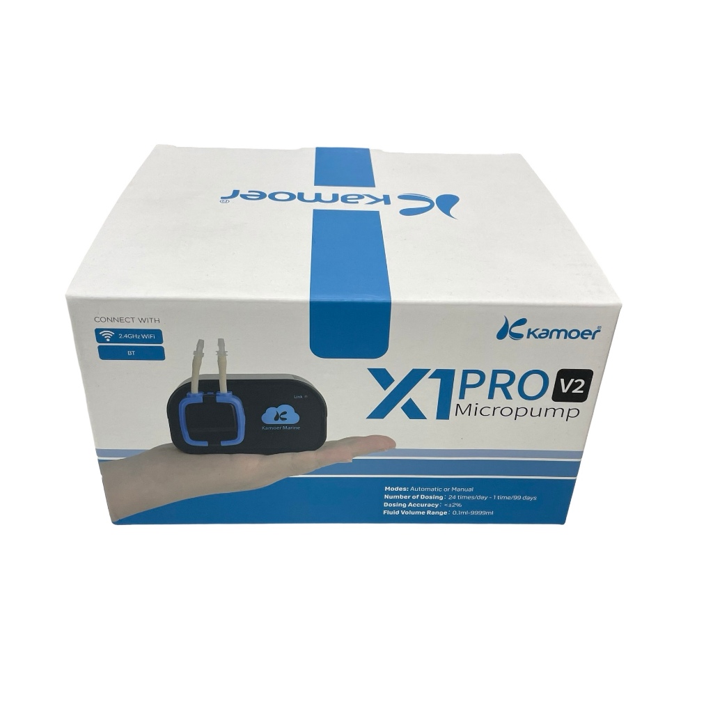 Kamoer - X1 Pro V2 Dosing Pump | Aquarium Salt Water Reef Tank Single ...
