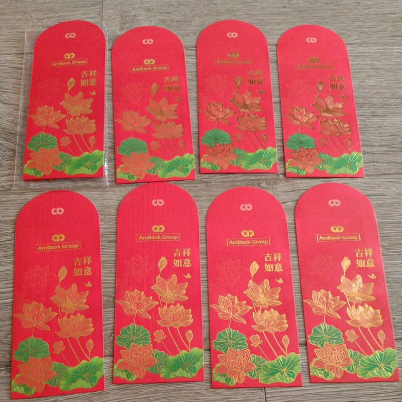 ambank angpow pack(8psc) | Shopee Malaysia