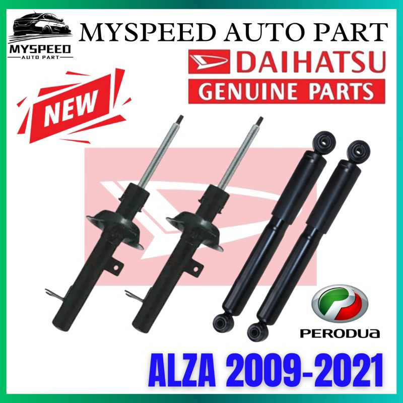 PERODUA ALZA (2009-2021) DAIHATSU GENUINE PARTS FRONT AND REAR SHOCK ...