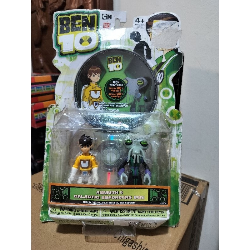 Ben 10 - Azmuth & Galactic Enforcers Ben - Box and card crashed ...