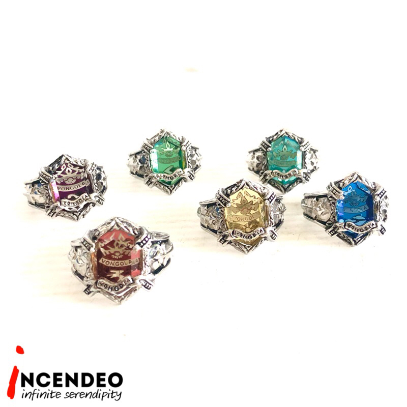 Katekyo Hitman Reborn Vongola Rings (6pcs) | Shopee Malaysia