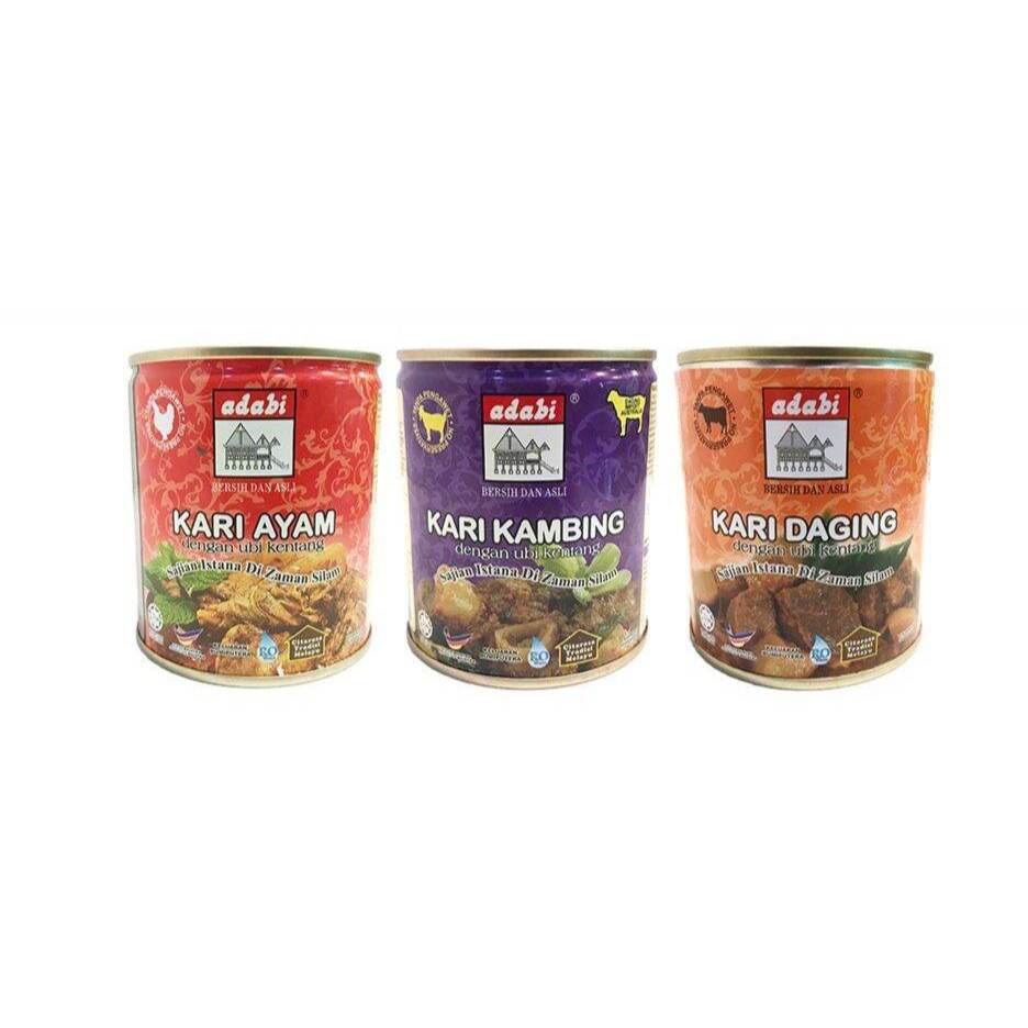 Adabi Chicken Curry / Beef Curry / Lamb Curry 280g – Ready Stock ...