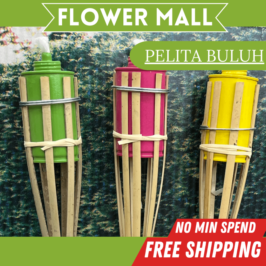 90cm PELITA BULUH Raya Pelita Buluh Minyak Tanah Lampu Hari Raya 2025 ...