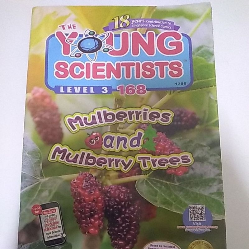 (Used book) #25 young scientists level 3 mulberries and mulberry trees | Shopee Malaysia