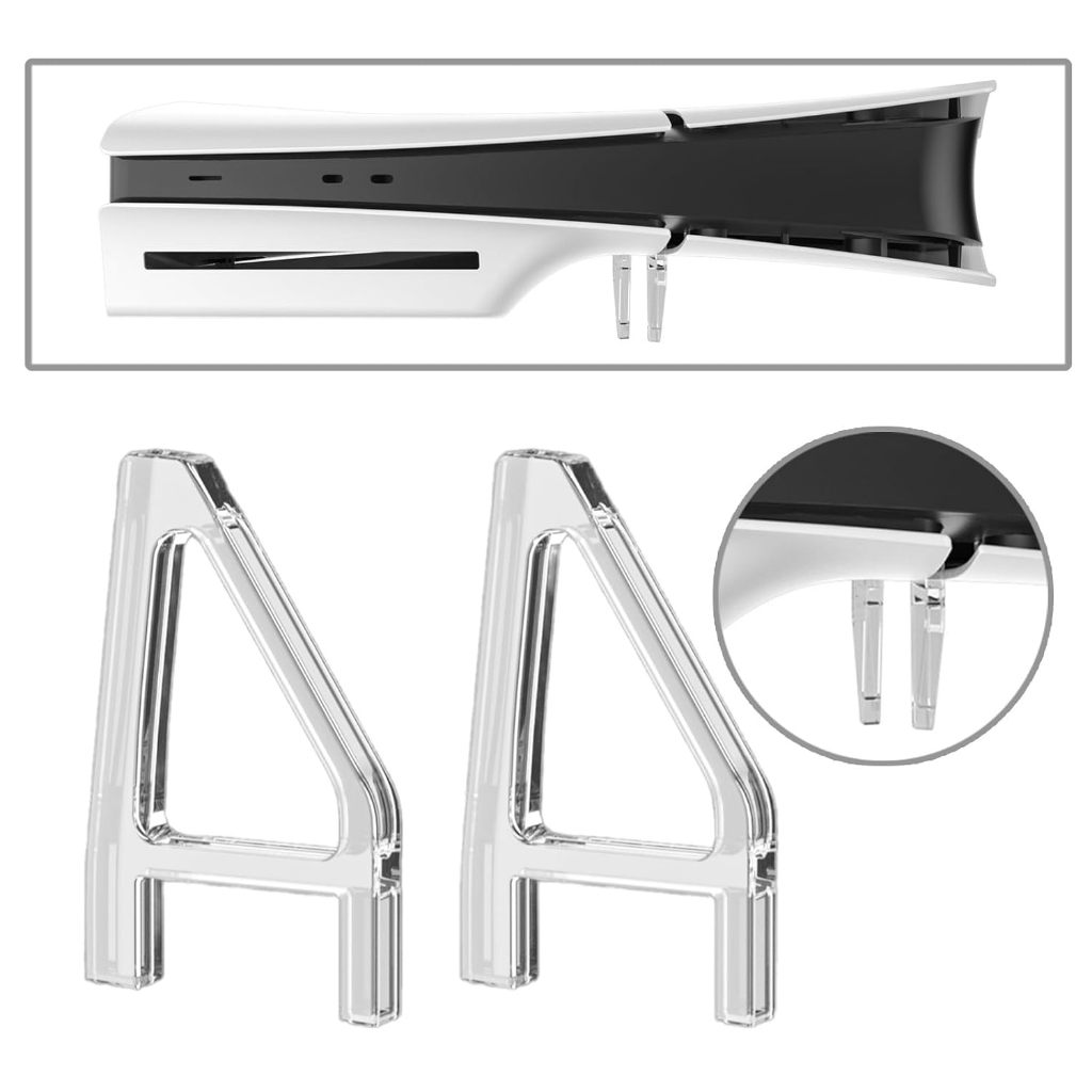 PS5 Slim Disk / Digital Edition Game Consoles Stand Horizontals Bracket ...