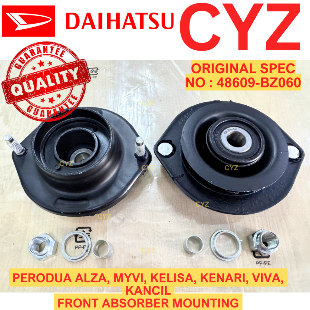 Front Absorber Mounting PERODUA ALZA, MYVI, KELISA, KENARI, VIVA ...