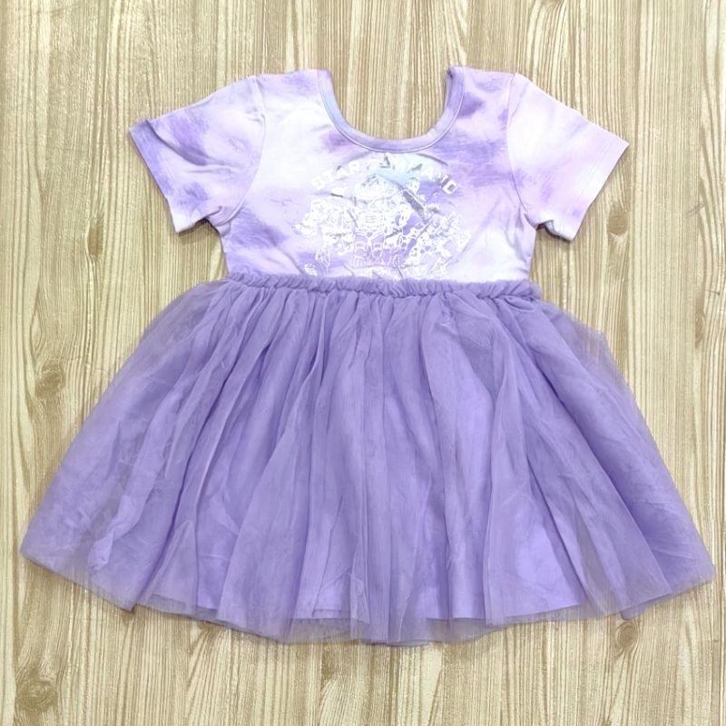 P!xar (sila ukur sblm beli) Kids Girl Purple Dress / raya dress ...