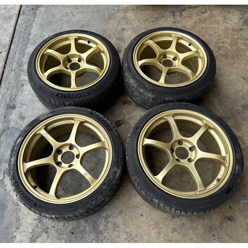Original Advan Racing RG2 Sport Rim 17 inch 18inch Staggered 17X114.3 ...