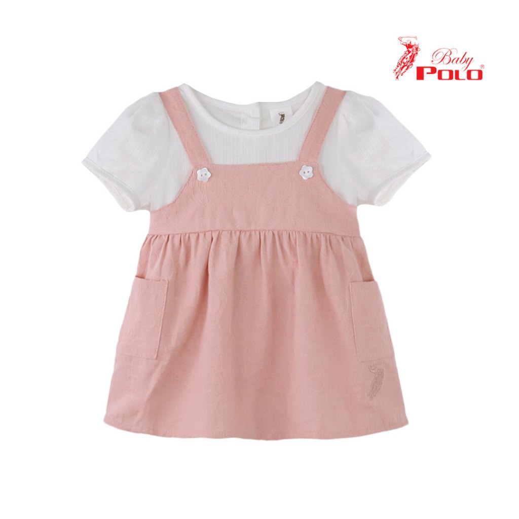 Baby Polo Girl Pastel Colour Shortall Dress 21-700172 | Shopee Malaysia