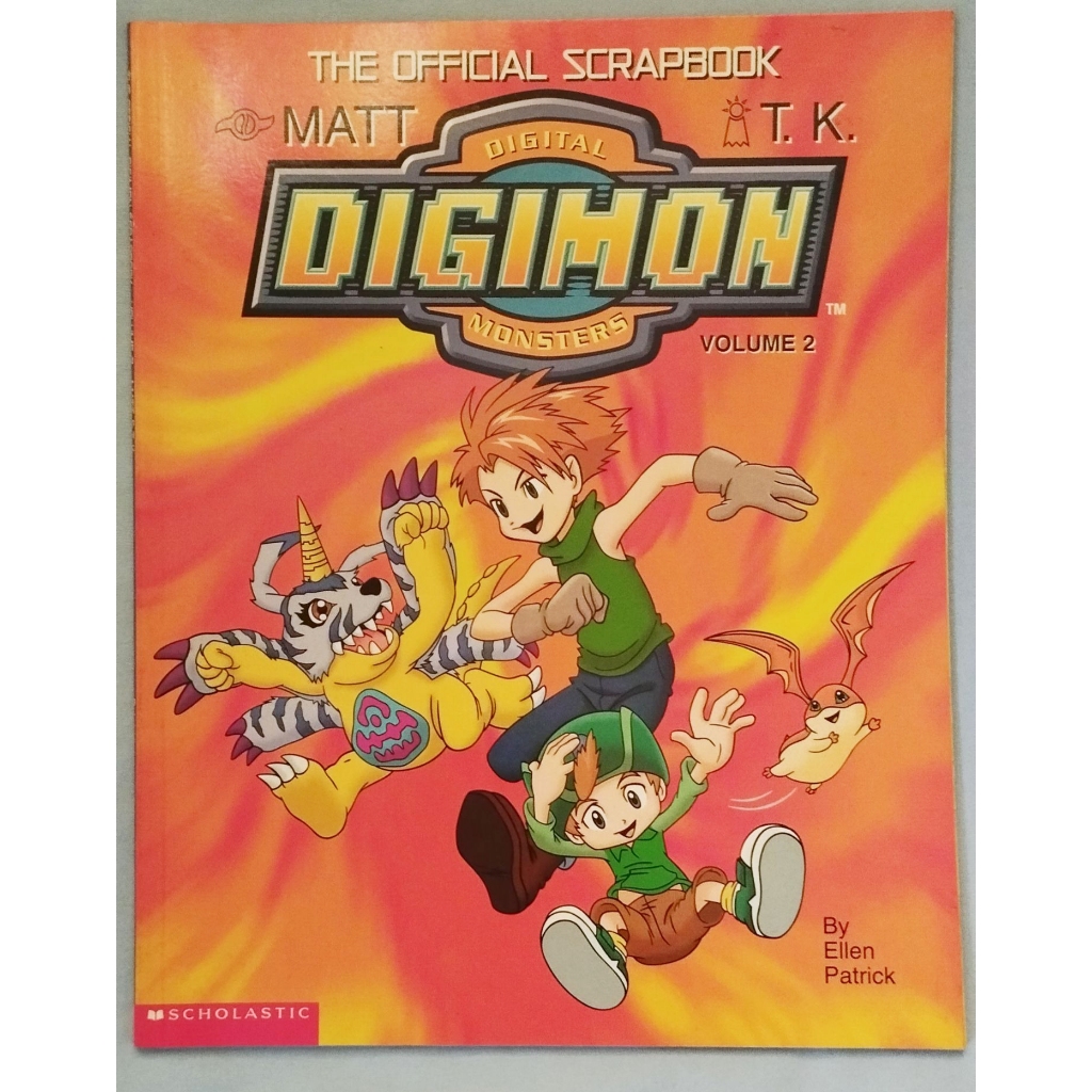 The Official Scrapbook Digimon Digital Monsters Anime Book Volume 2 ...