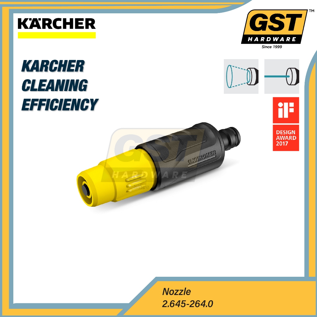 Karcher Garden Hose Nozzle 2.645-264.0 Water Hose Nozzle Garden Nozzle ...