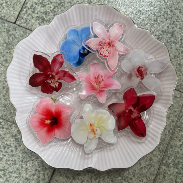 [READY STOCK]SUMMER FLOWER POP SOCKET CUSTOMIZABLE ACRYLIC AND EPOXY ...