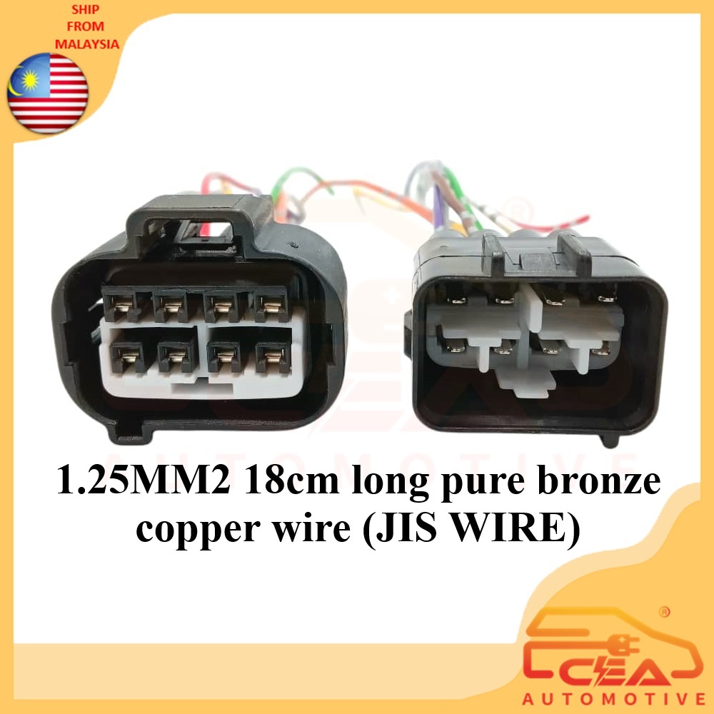 8 PIN 1PCS TOYOTA ESTIMA ALPHARD VELLFIRE VIOS ALTIS VITZ HID HEADLIGHT ...