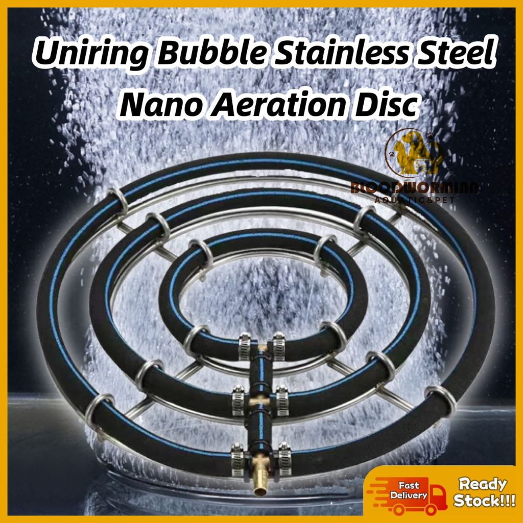 Stainless Steel Nano Aeration Disc Koi Fish Pond Seafood Pond Oxygen ...