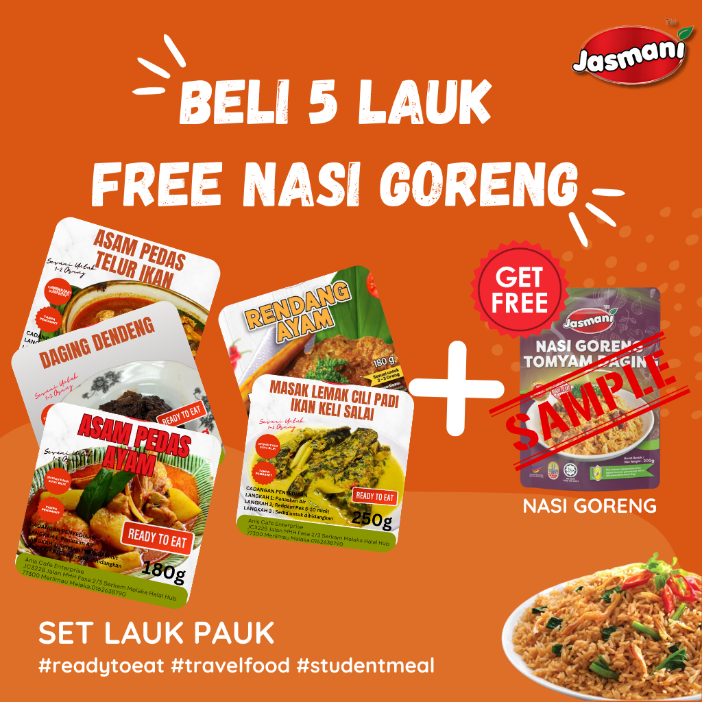 [JASMANI] LAUK PAUK READY TO EAT | Shopee Malaysia