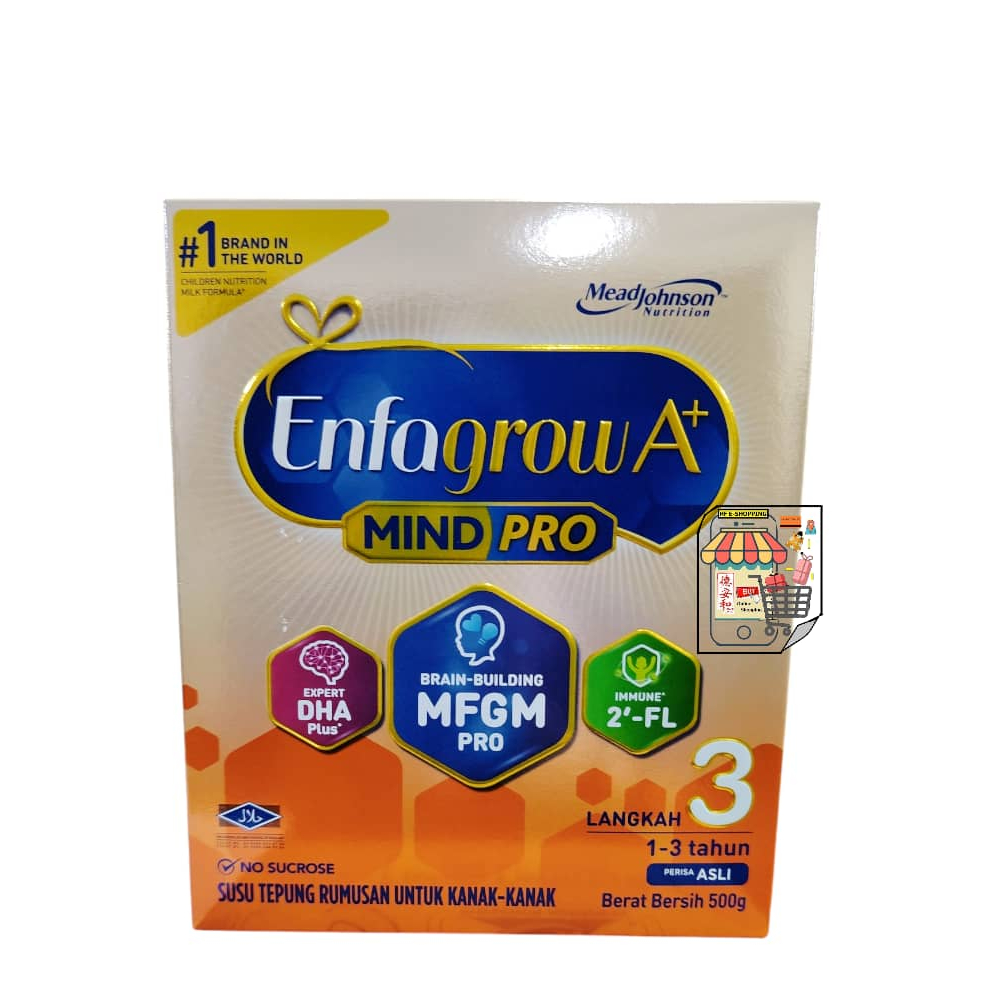 Enfagrow A+ MindPro Step 3 Original/Vanilla - 500g (Milk Formula ...