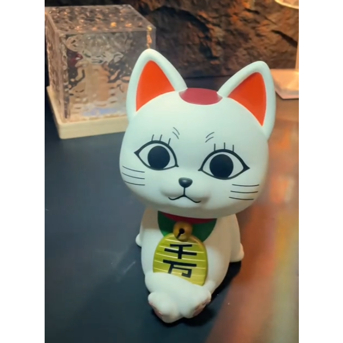 Anime Dandadan Turbo Granny Turbo babaa yokai Lucky Cat Piggy Bank ...