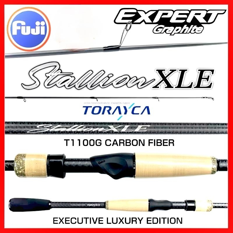 24"Expert Graphite Stallion Xle Baitcasting & Spinning Rod (free gift 🎁 ...