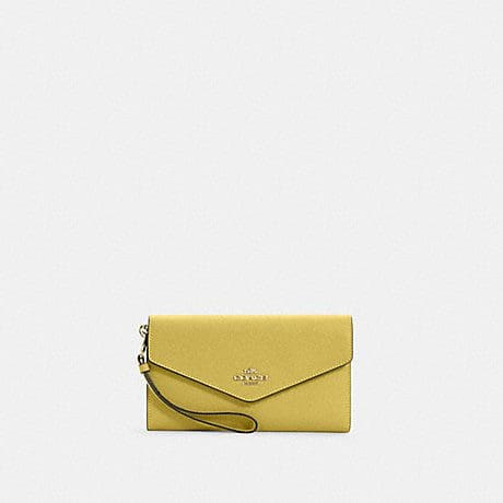 (MY Readystock) COACH Travel Envelope Wallet – Retail Transfer | Shopee ...