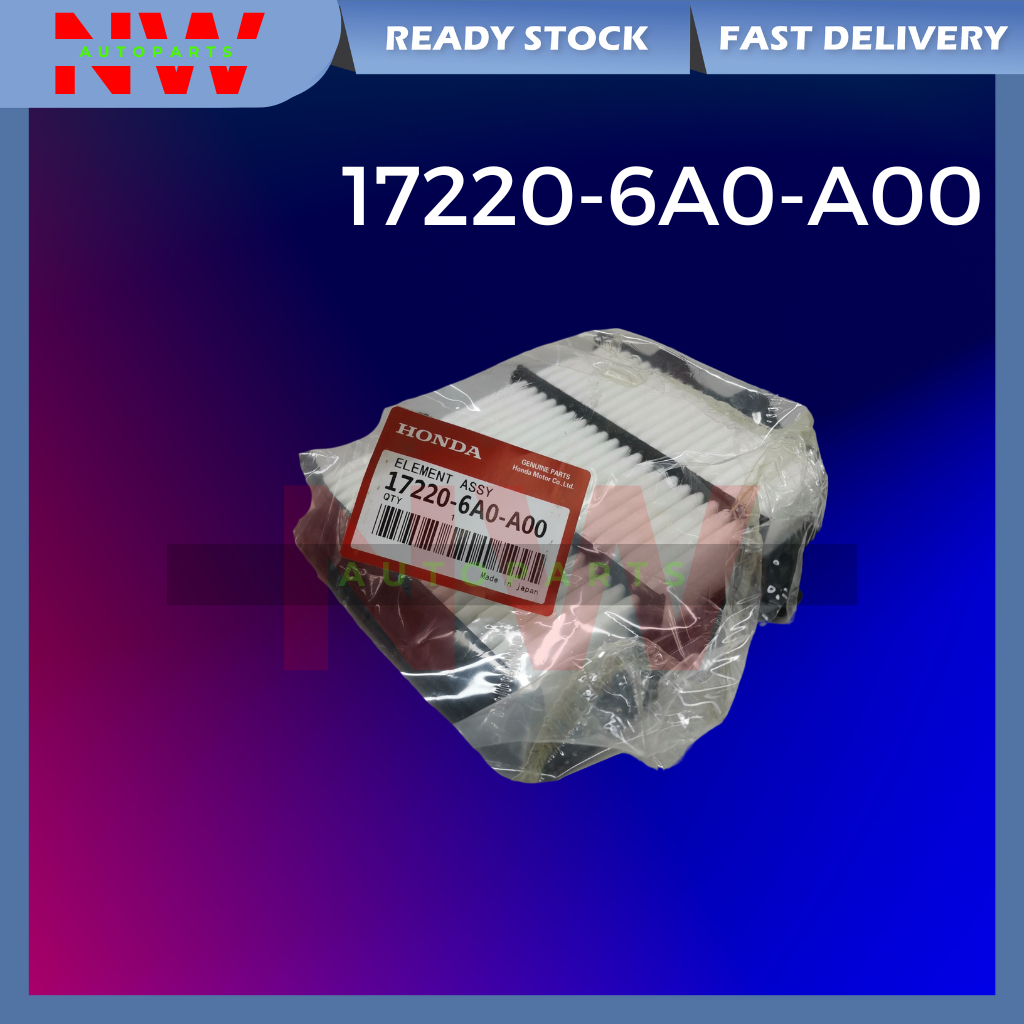 HONDA ACCORD 1.5 TURBO TVA 2020> AIR FILTER ( 17220-6A0-A00 ) | Shopee ...