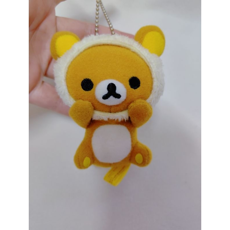 Authentic San-x Rilakkuma Korilakkuma keychain SKC17 soft toy keychain ...