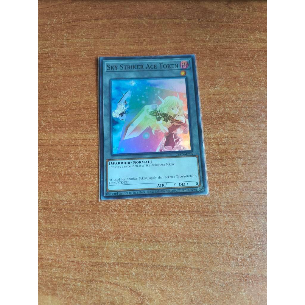 Yugioh: 18TP-JP216 PREV-JP014 TK01-JP030 23TP-JP116 QCDB-JPT29 24AT-AE504 Sky Striker Ace Token ...