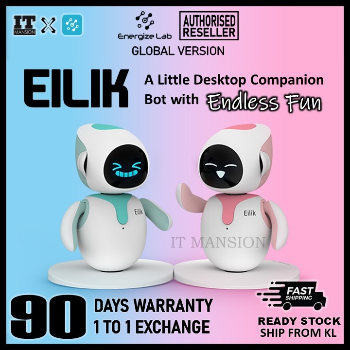 𝐔𝐏𝐆𝐑𝐀𝐃𝐄 𝐕𝐄𝐑𝐒𝐈𝐎𝐍 Energize Lab EILIK Your Adorable AI Robot | Touch ...