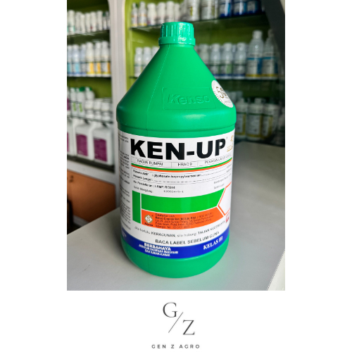 (4L) Kenso Herbicide Ken-Up (Glyphosate-Isopropylammonium 41%) / Racun ...
