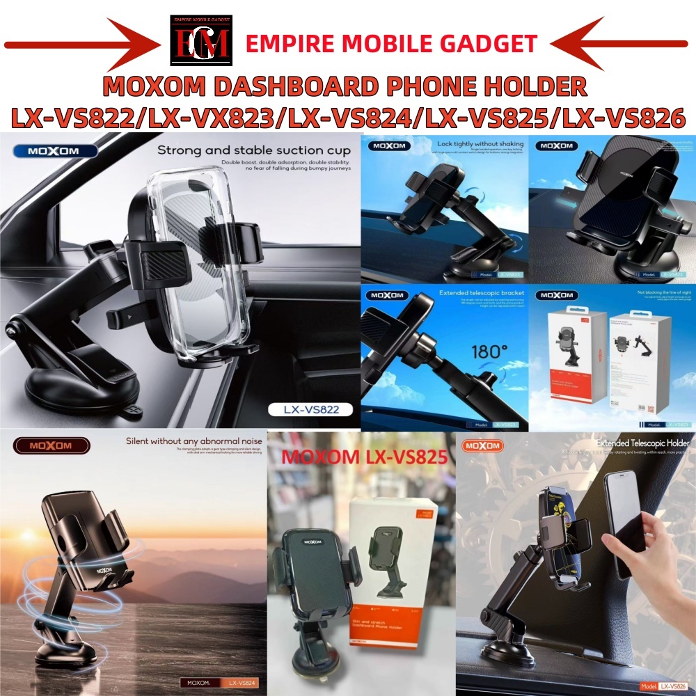 MOXOM LX-VS822 - LX-VS823 - LX-VS824 - LX-VS825 - LX-VS826 DASHBOARD ...