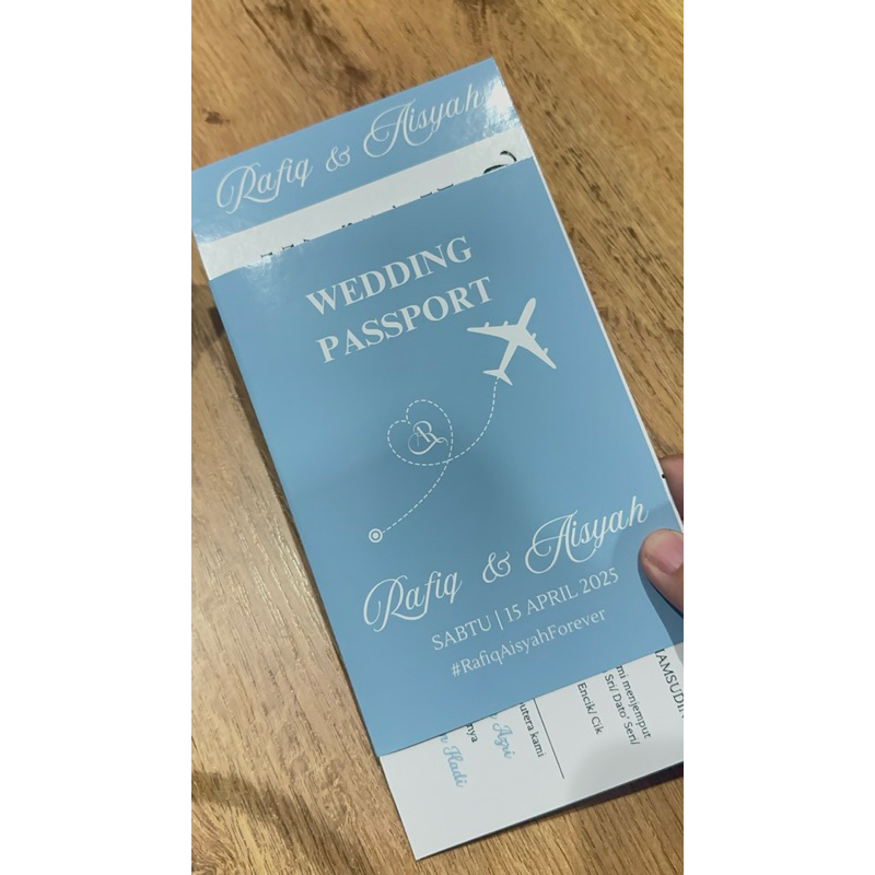 KAD KAHWIN PASSPORT (50PCS) | Shopee Malaysia