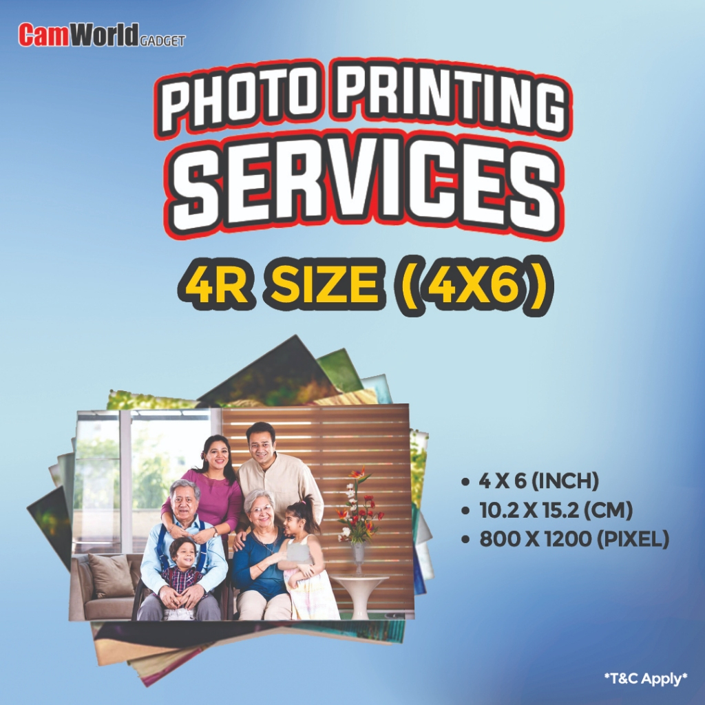 PHOTO PRINTING ( 4R PHOTO) | Shopee Malaysia