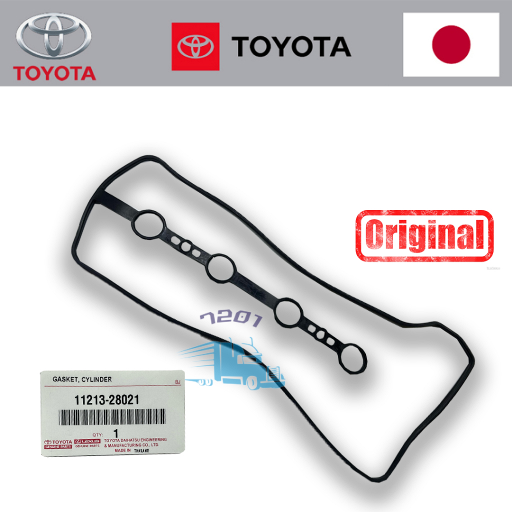 100%ORIGINAL TOYOTA Valve Cover Gasket 11213-28021 Estima 2.4 ACR50 ...