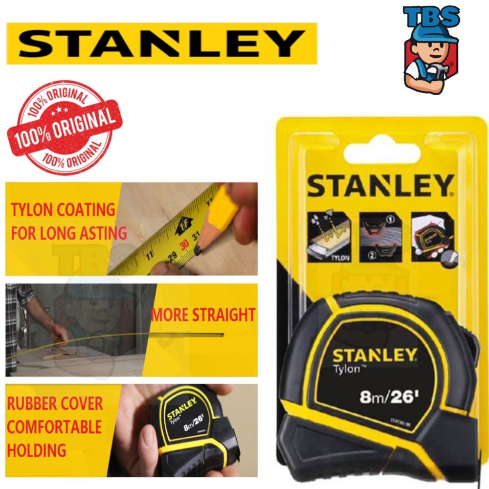 STANLEY STHT36195 Tylon™ Measuring Tape 8m/26ft 25mm / Stanley ...
