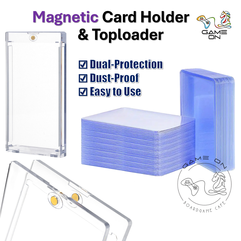 Toploader 35PT Magnetic Card Holder Ready Stock Daily Shipping Card ...