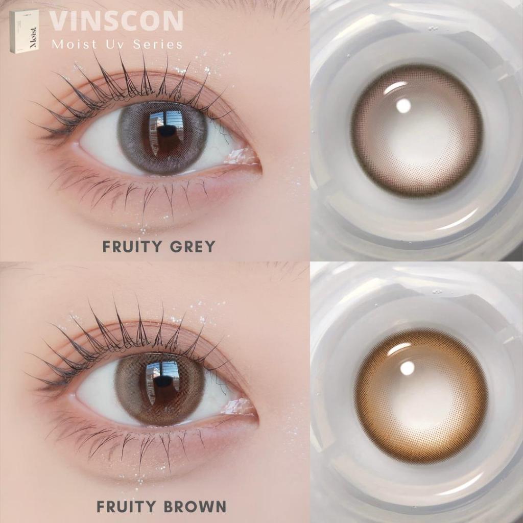 Vinscon Fruity 15mm (Moist Uv Series ) Monthly Contact Lens | Shopee ...