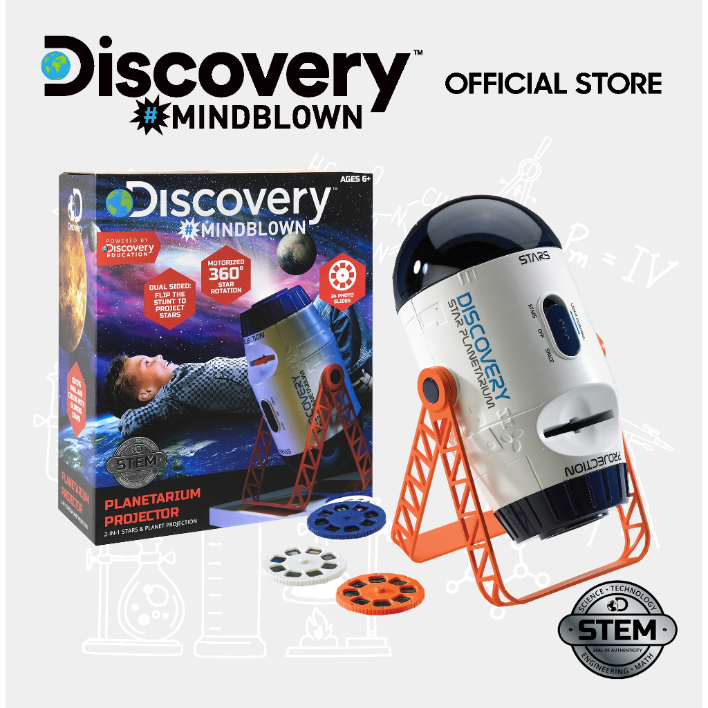 Raya Sales | Discovery Mindblown Toy Reversible Planetarium Projector ...