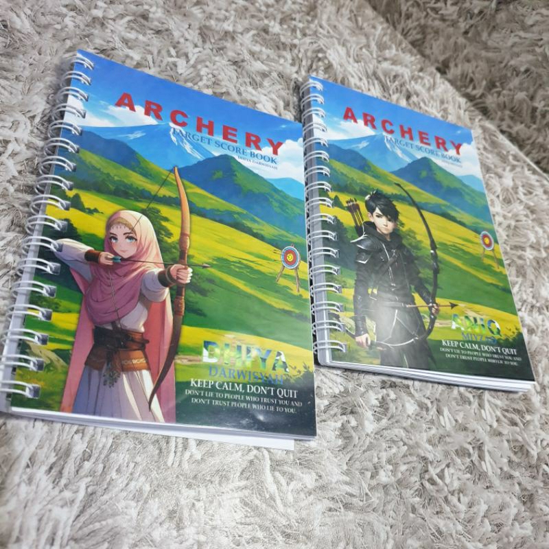 Archery Book A6 / Target Score Book / Buku Target Score / Buku Memanah ...