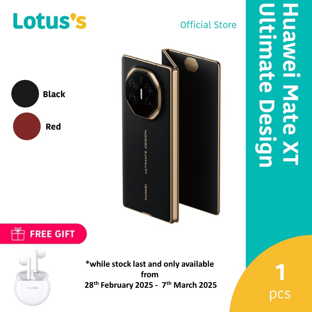 [Pre-Order : 18 March 2025] HUAWEI Mate XT Ultimate 16GB + 1TB | Shopee ...