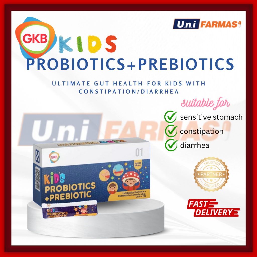 GKB KIDS PROBIOTIC+PREBIOTIC [CONSTIPATION|SEMBELIT|PROBIOTIK KANAK ...