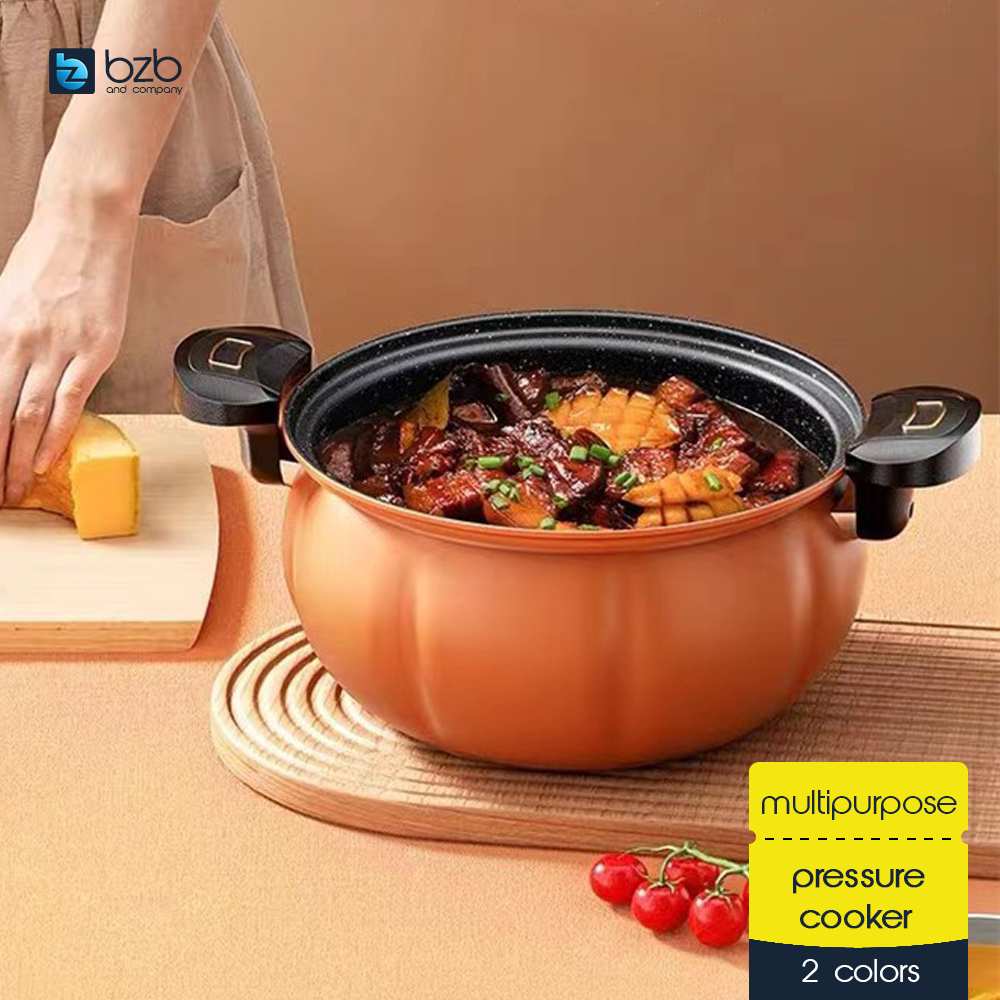 Pumpkin Micro Pressure Cooker Multipurpose Non Stick Cooking Pot Soup ...