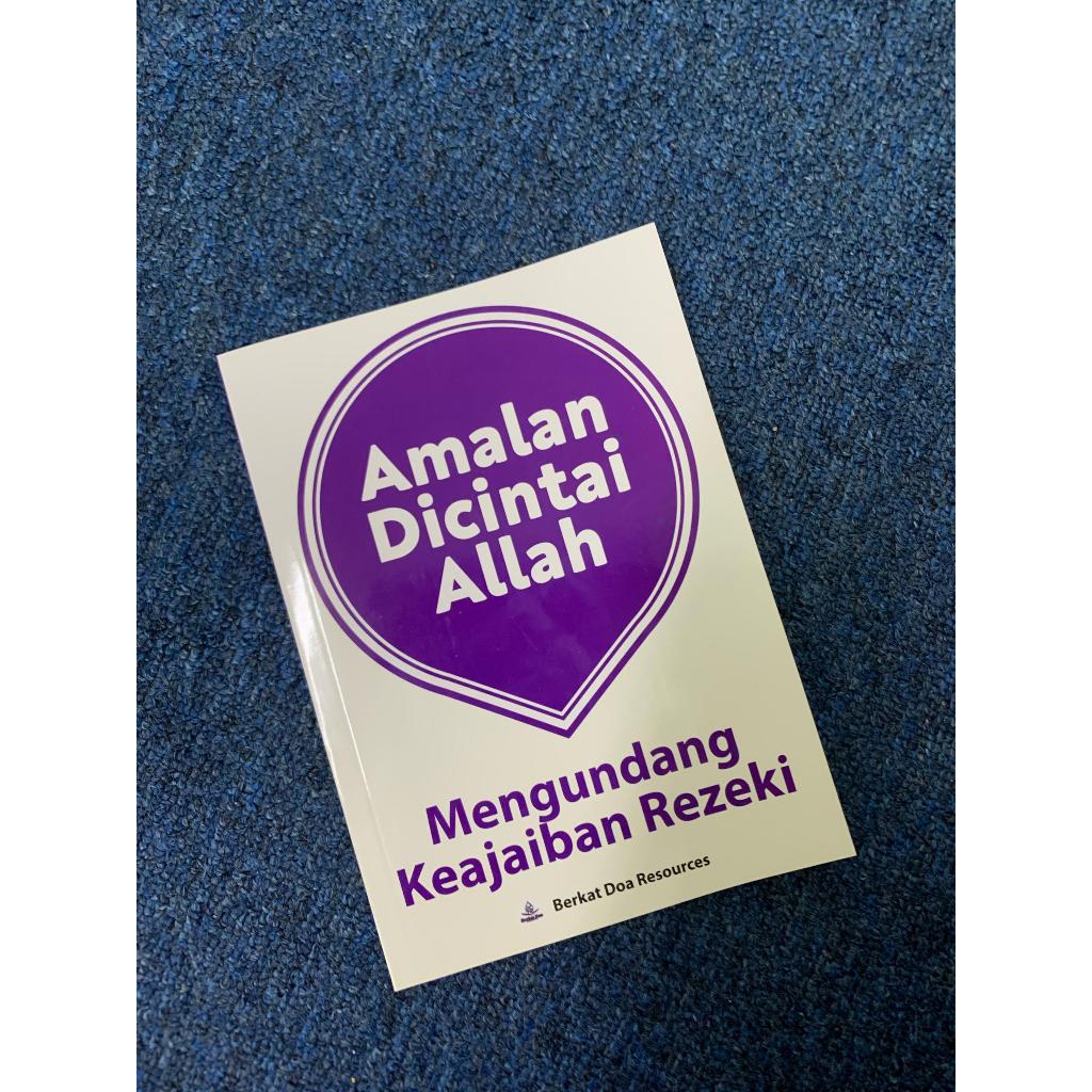 Buku Amalan Dicintai Allah (Doa & Zikir Harian) beserta check list ...
