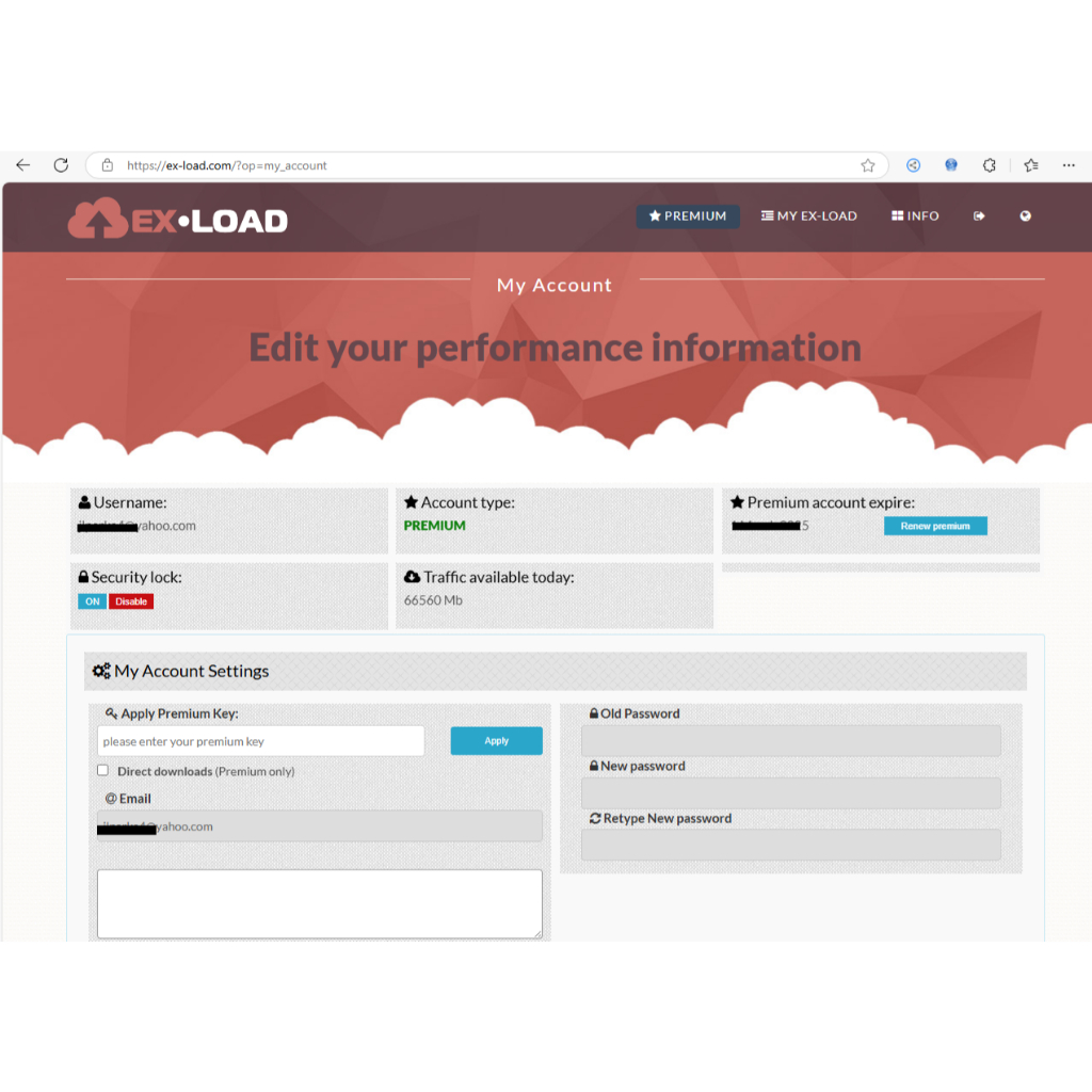 EX-LOAD | EXLOAD | Premium 2025 (3 MONTH) | Shopee Malaysia