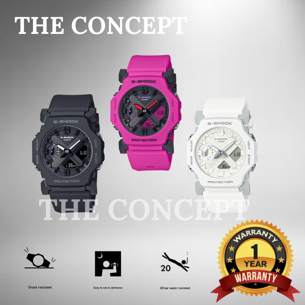 Casio G-Shock GA-2300-1A GA-2300-4A GA-2300-7A GA-2300 ANALOG-DIGITAL ...