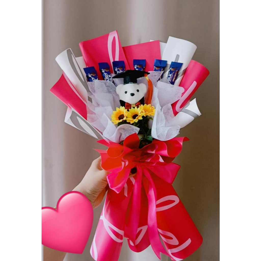 READY STOCK BOUQUET CONVO BEAR DAIRY MILK CHOCOLATE/BOUQUET KONVO ...